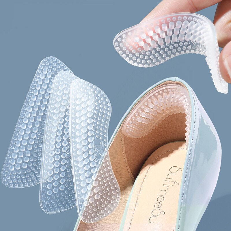 Anti-wear heel sticker invisible transparent anti-drop heel anti-wear ...