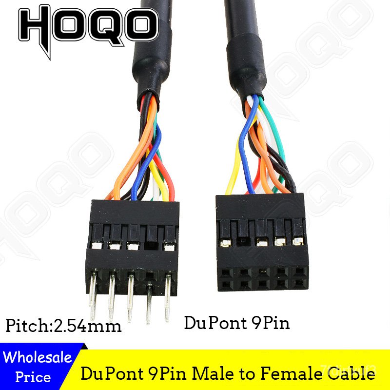 AC97 HD Audio Internal motherboard 9 pin dupont line male to female ... AC97 HD Audio Internal motherboard 9 pin dupont line male to female ...