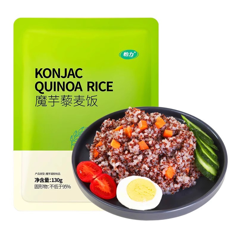 130g Yili Konjac Quinoa Rice 0 Fats Konjac Quinoa Rice Quinoa Instant ...