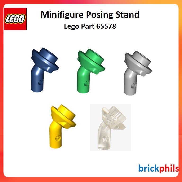Lego Part 65578 - Minifigure Posing Stand | Shopee Singapore