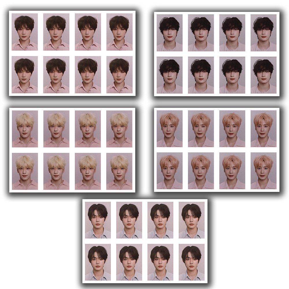 Kpop TXT X CLIO ID PHOTO Identity Card Photocards School ID Photo HD ...