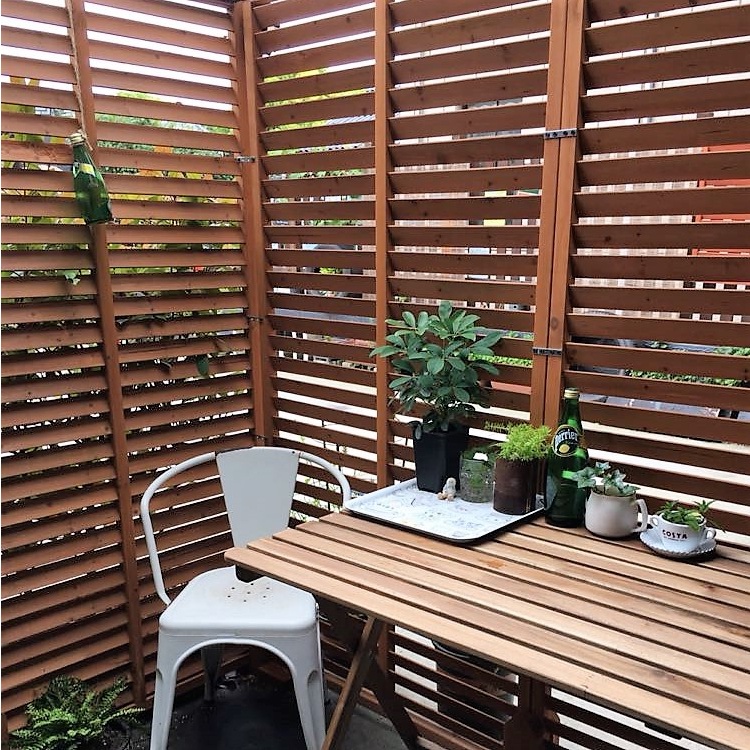 Wooden Mesh Plant Trellis Rack Grid Diamond Design Gardening Hanging ...