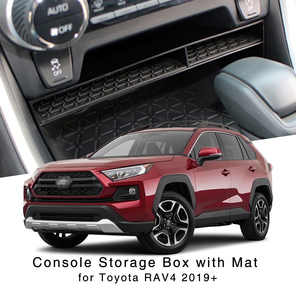 For Toyota RAV4 2019 2020 2021 2022 2023 Interior Organizer Center ...