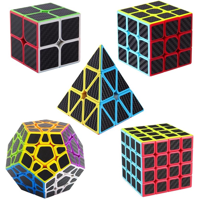 Speed Cube Magic Cube 2x2 3x3 4x4 Megaminx Cube and Pyramid Cube ...