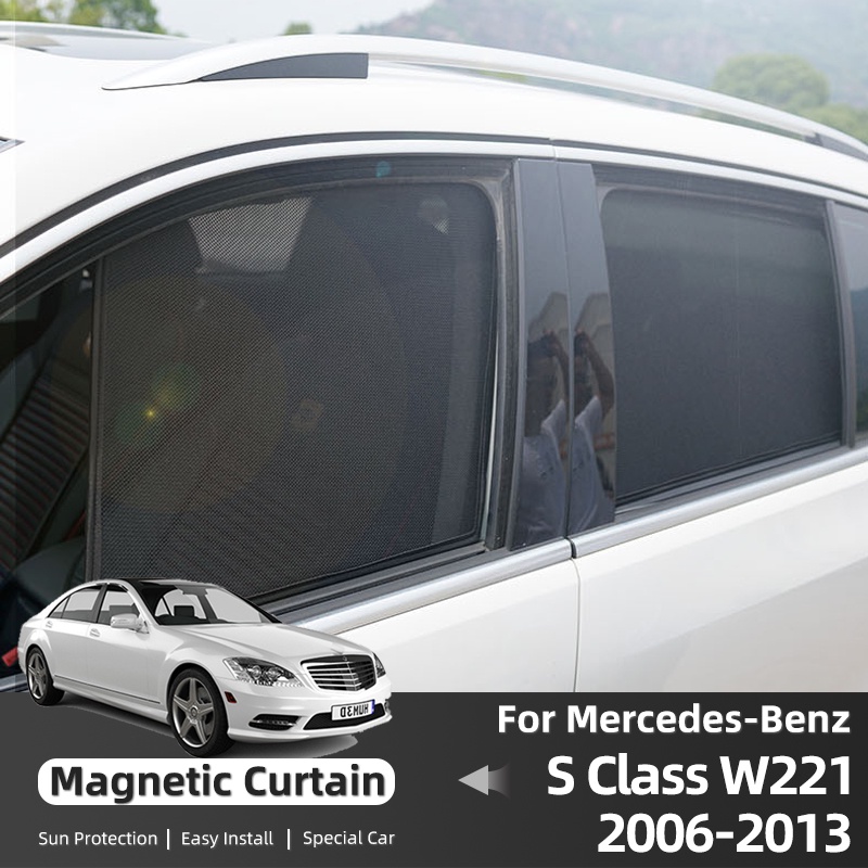 For Mercedes Benz S Class W221 2006-2013 Car Sunshade Shield Front ...
