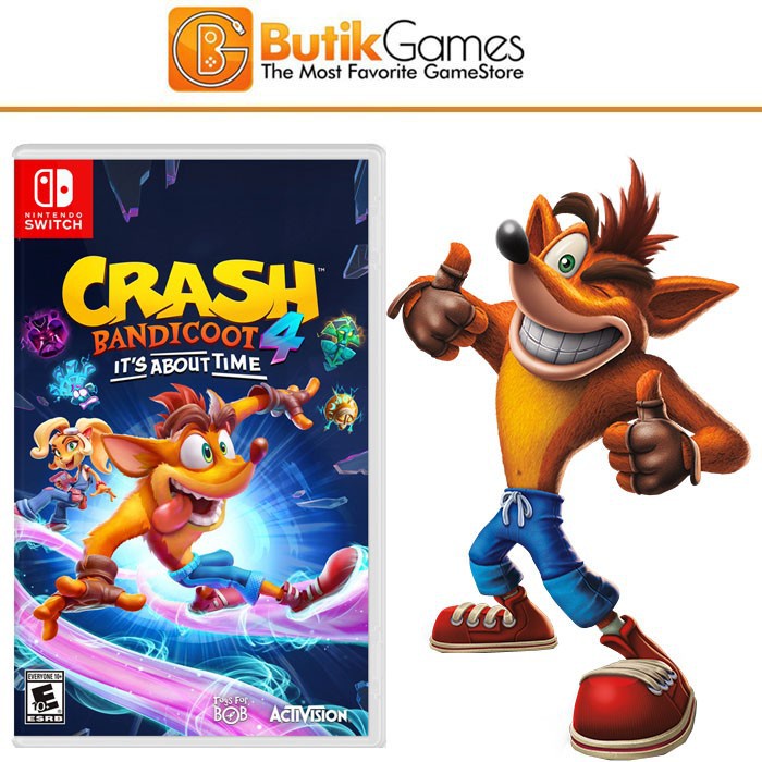 Crash Bandicoot 4 Its Smooth About Time Nintendo Switch | Shopee Singapore