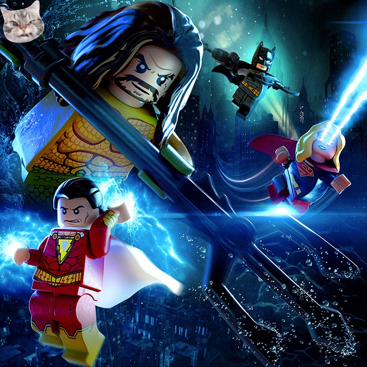 Compatible Lego Building Blocks Minifigures Neptune Superman Flash ...