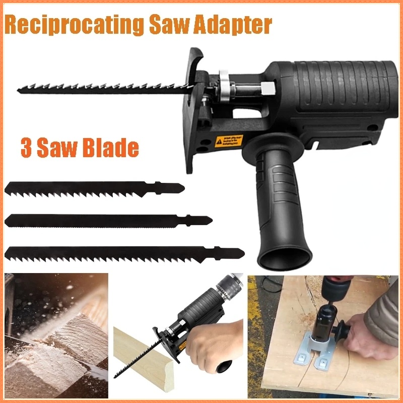 Jig Saw Adapter Electric Drill Jig Saws Connector Reciprocating Saw ...