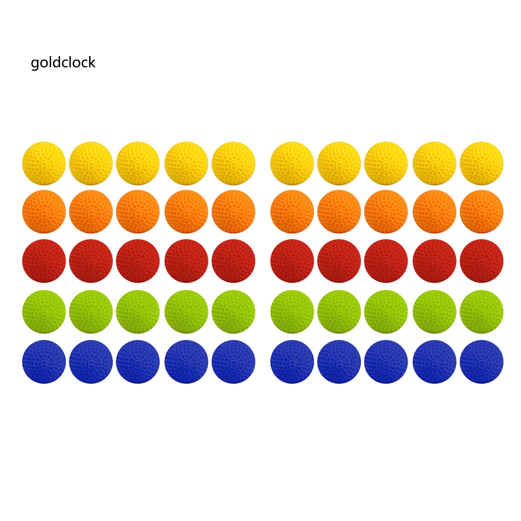 GD- 50Pcs Mini Solid Color Soft Elastic Balls for Rival Zeus Apollo ...