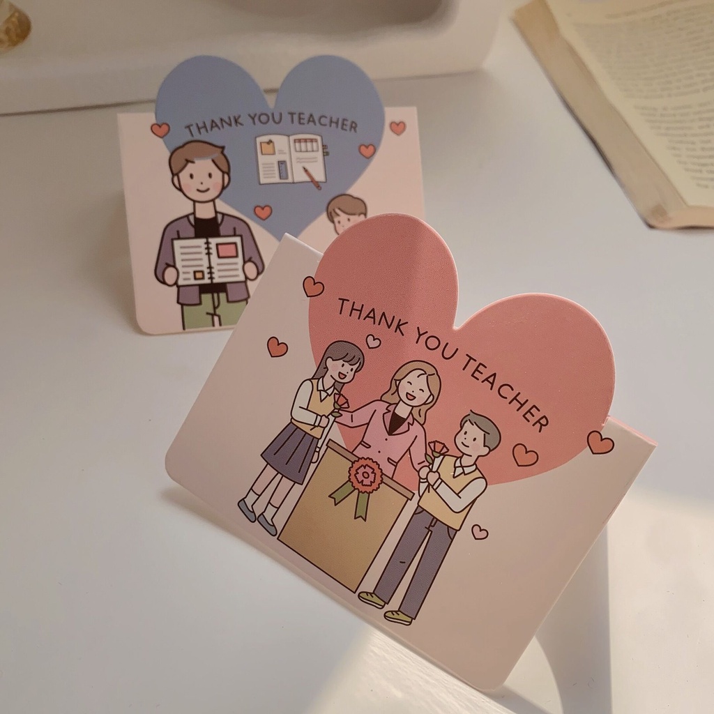 Teacher’s Day Greeting Card Creative Greeting Card Message Card ...