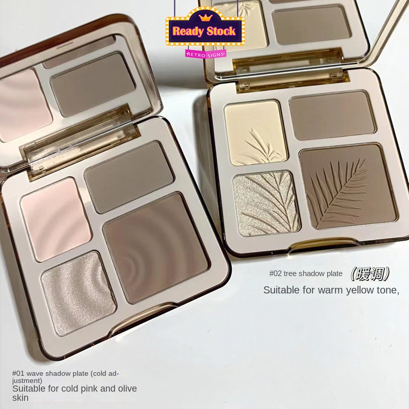 [HOT] MUGE LEEN 3D Highlighter / Contour / Blush Palette Cosmetics ...