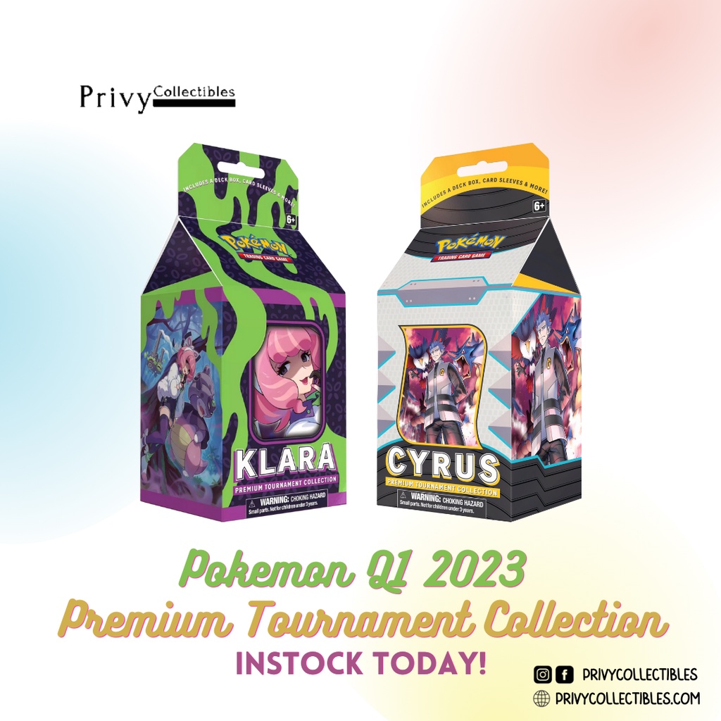 Pokemon TCG Q1 2023 Cyrus Premium Tournament Collection, 1 Cyrus design | Shopee Singapore