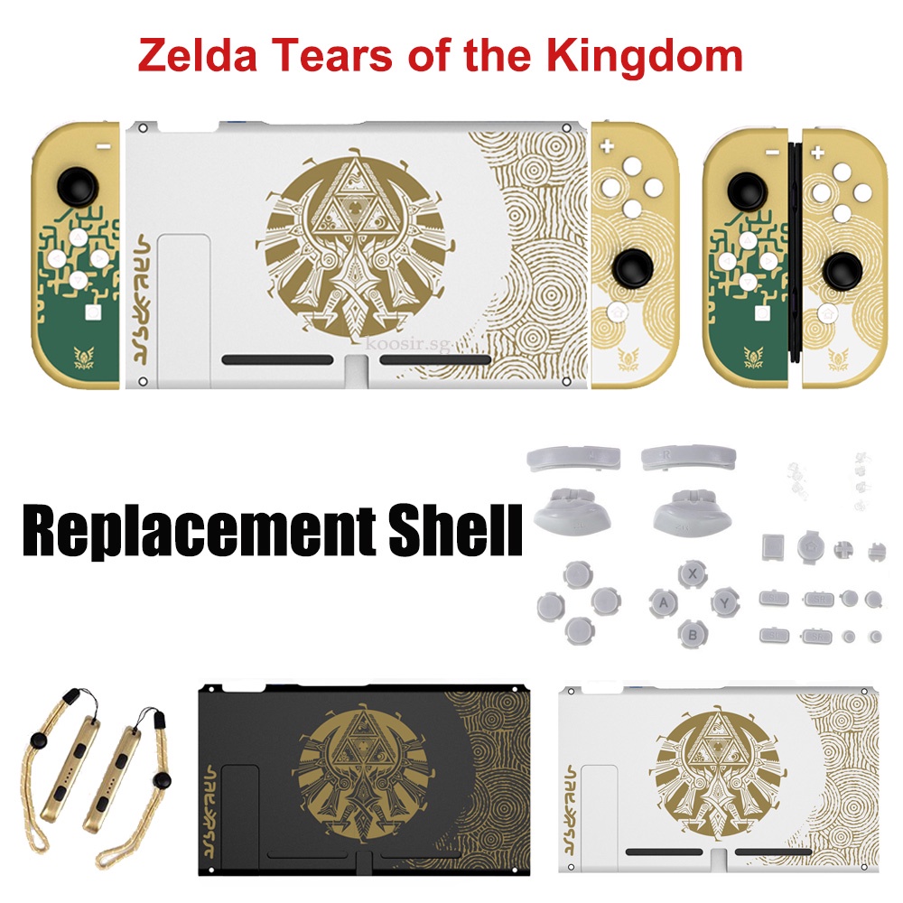 For Zelda Tears of the Kingdom Limited Edition Replacement Shell for ...