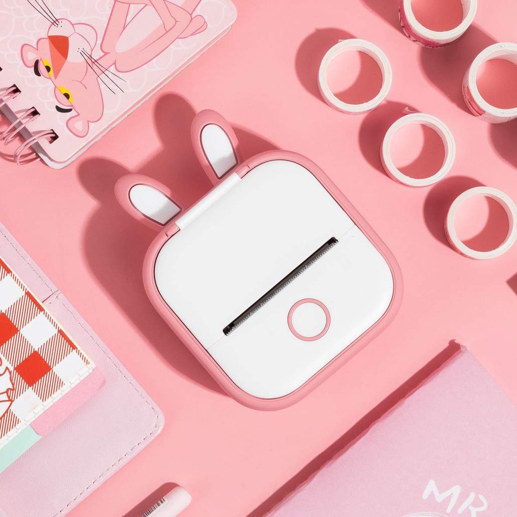 Phomemo T02 Mini Photo Portable Printer Special Color Silicone Protective Case Shopee Singapore