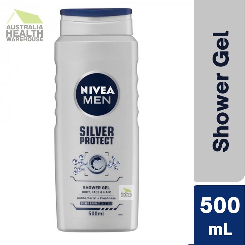 Nivea Men Silver Protect Shower Gel 500mL | Shopee Singapore