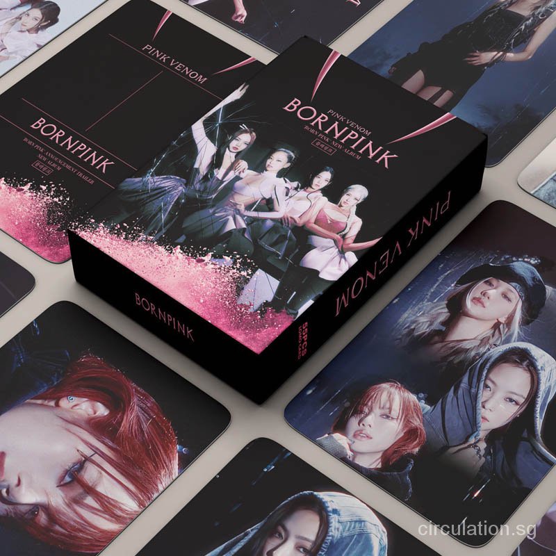 blackpink photocard 55pcs/set Lomo Cards Summer Diary Photocards Lisa ...