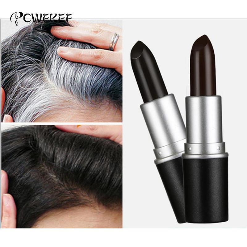 One-Time Hair dye Instant Gray Root Coverage Hair Color Modify Cream ...