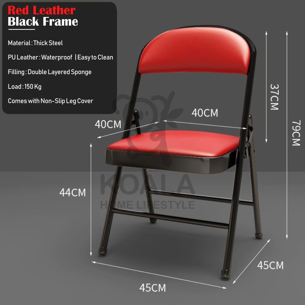 🇸🇬Koala Home🔥Foldable Chair Folding Chair Waterproof Seat Designer ...