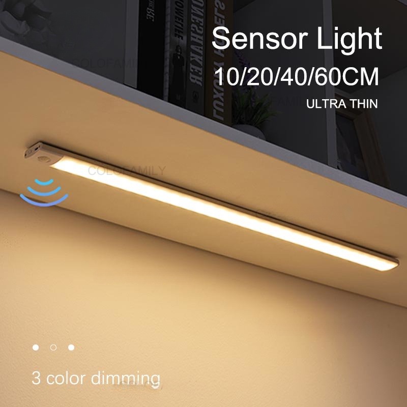 Ultra-thin human body sensor light strip, smart led long strip magnetic ...