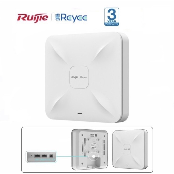 Ruijie RG-RAP2200E AC1300 Dual Band Ceiling Access Point Spoke Reyee ...