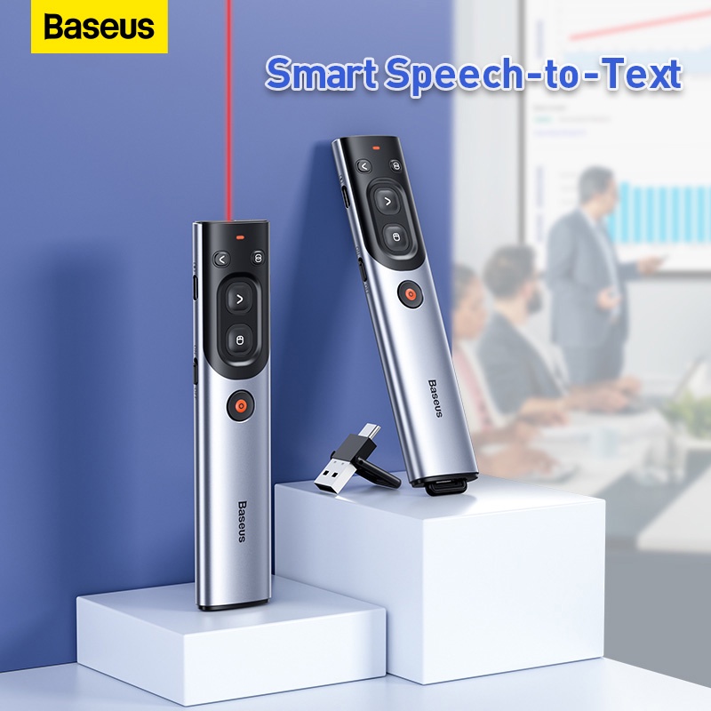 Baseus Spotlight Presentation Remote Wireless Laser Pointer ...