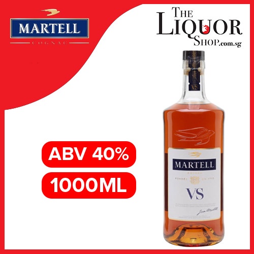 (1L) Martell VS Single Distillery Cognac ABV 40% 1000ml (No Box ...