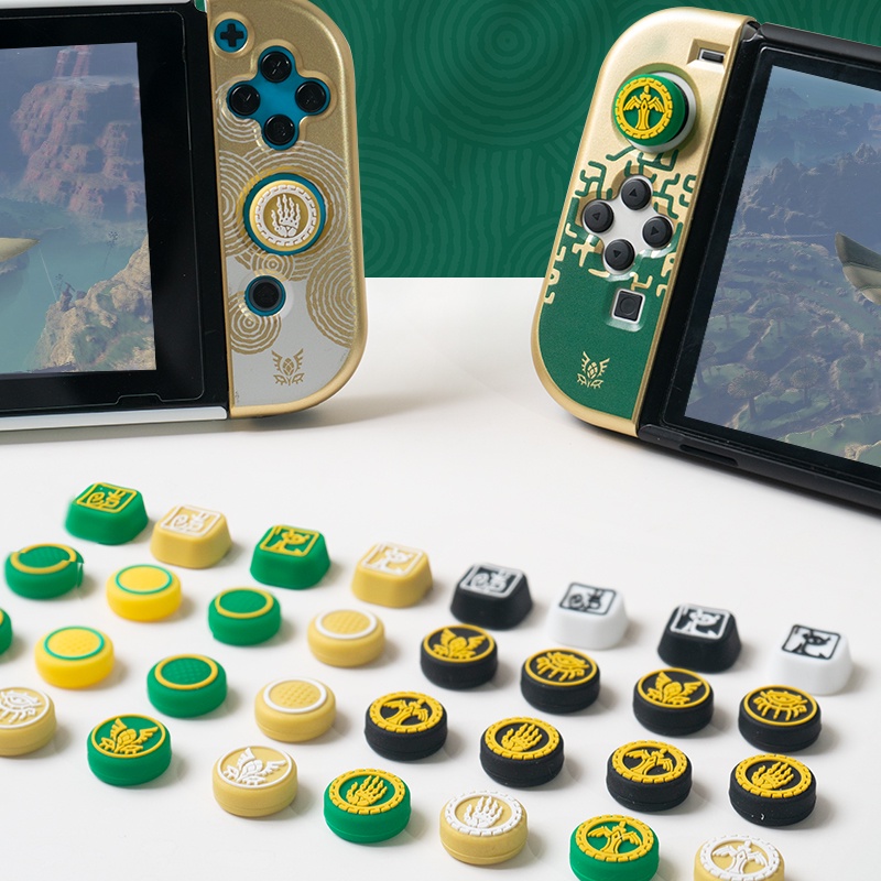 Zelda Tears of the Kingdom Game Controller Silicone Soft Thumb Stick ...