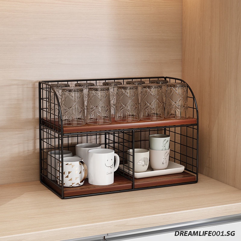 Living Room Dining Table Cup Holder Tea Cup Storage Office Desktop ...