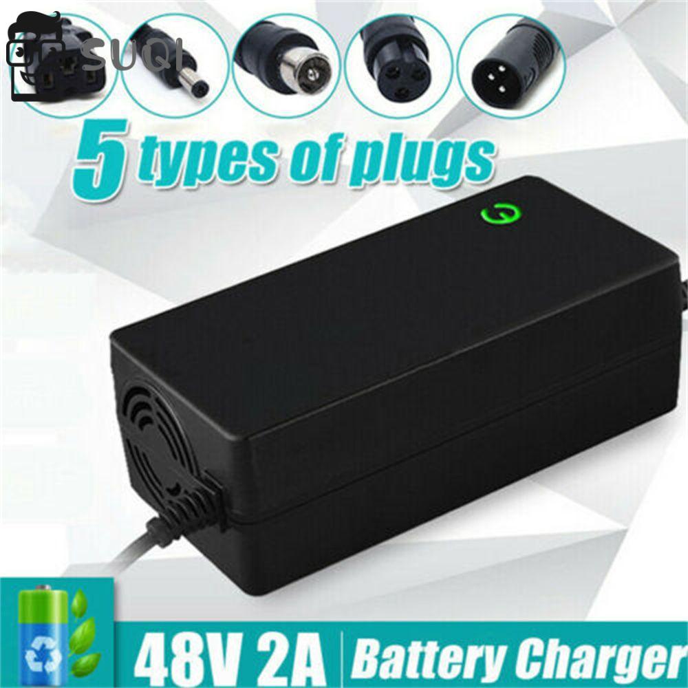 SUQI Universal Power Adapter 48V Power Supply Battery Charger DC Head ...