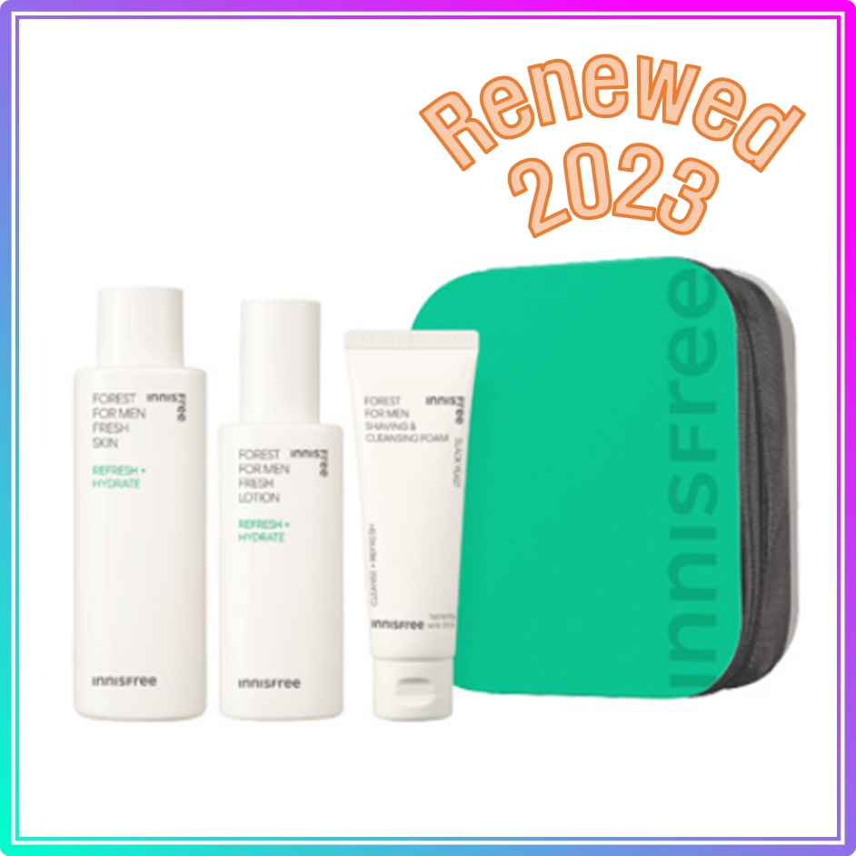 innisfree Forest For Men SkinCare Set (2023 AD) | Shopee Singapore