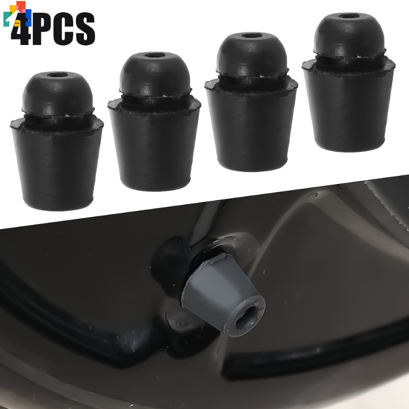 4Pcs Universal Car Door Dampers Buffer Pad Cover Anti Shock Rubber Stop ...