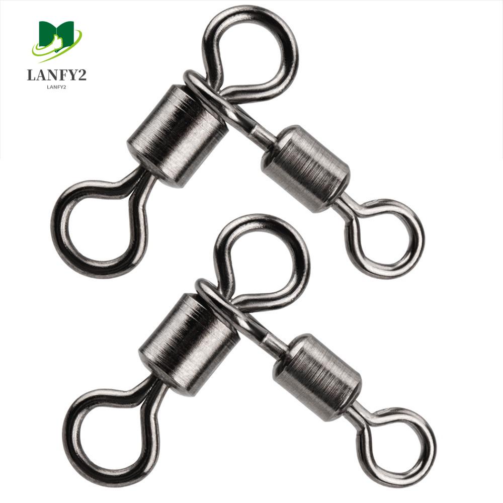 ALANFY Triangle Joint 50PCS/10PCS Quality Lure 3 Way Swivel Fishing ...