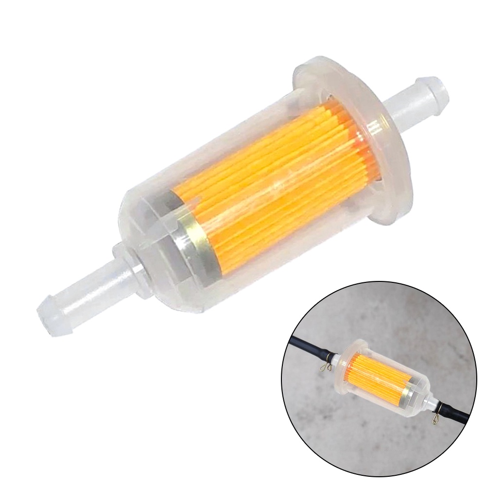 10mm Motorcycle Oil Filter Inline Gas Fuel Filter Motorcycle Scooter ...