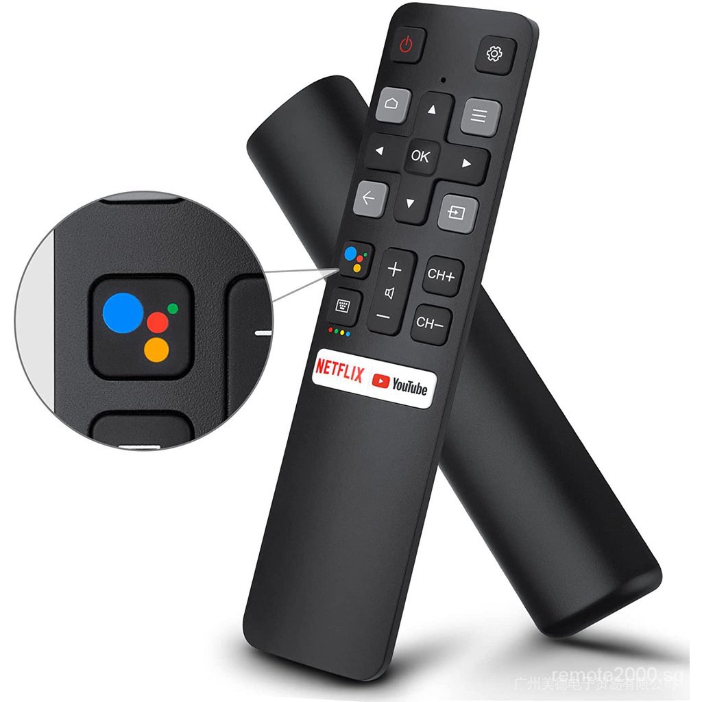 New smart TV remote control for TCL Android rc802v TCL with Google ...