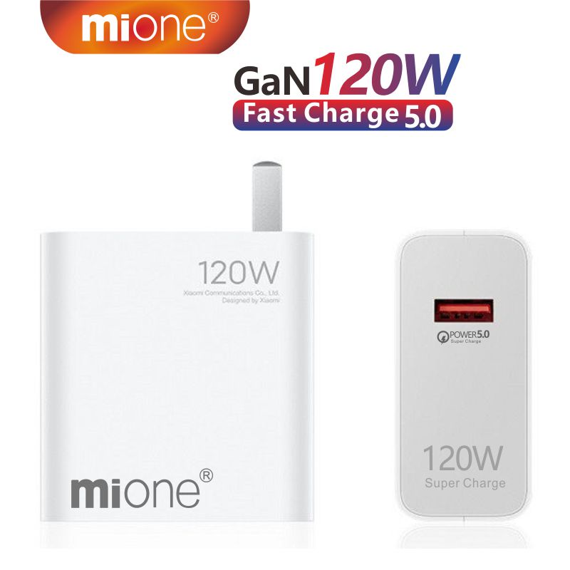 Mione Fast Charger 120W Charger Adapter USB Type-C Wall Adapter For ...