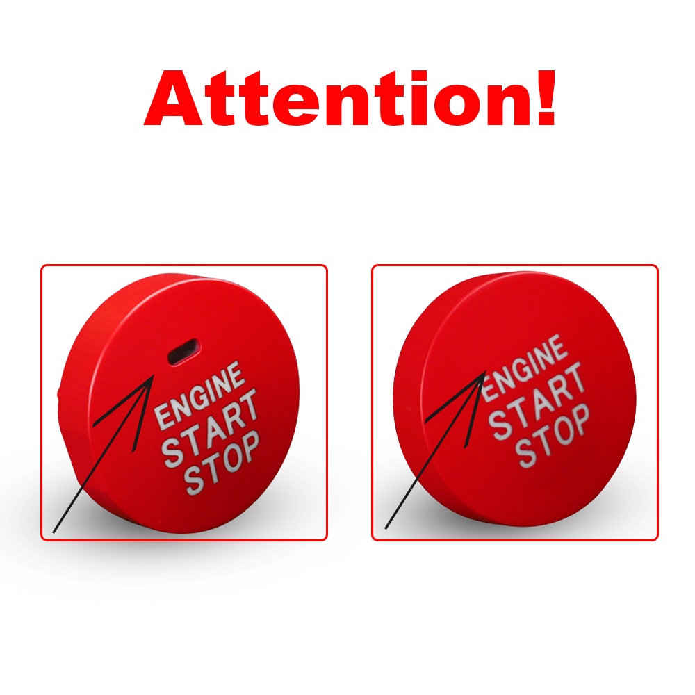 Toyota GR Crystal Car Start Stop Engine Ignition Cover for Agya Raize ...