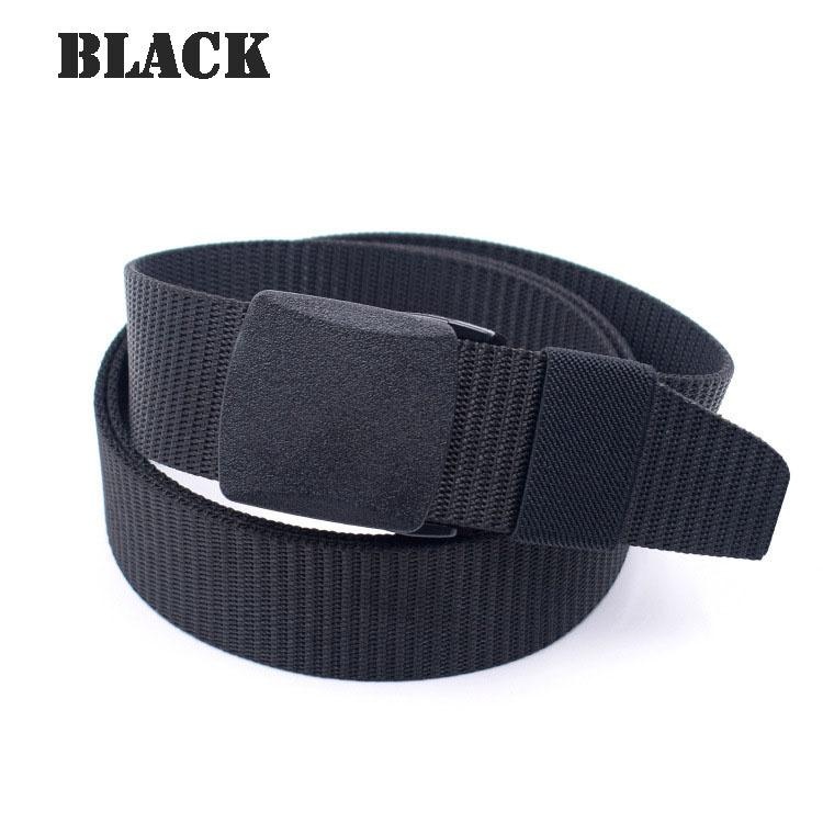 Men's Fashion Outdoor Sports Belt Cloth Pants Belt Waistband Unisex ...