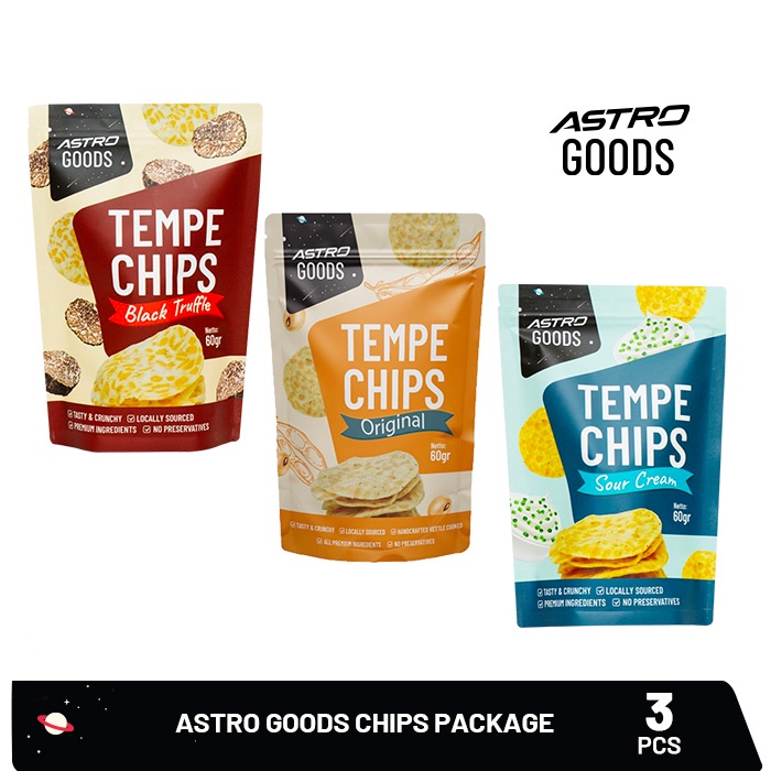 Truffle Tempeh Chips + Sour Cream + Original Astro Goods | Shopee Singapore