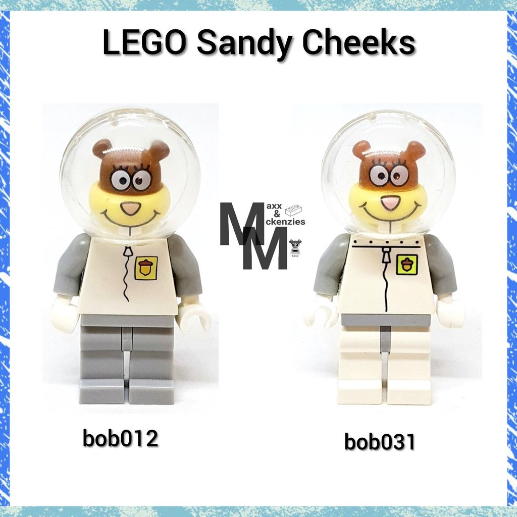 Sandy Cheeks LEGO SpongeBob SquarePants Minifigure | Shopee Singapore
