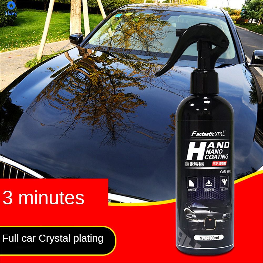 Ceramic Car Coating 500ml 9h Nano Liquid Glass Plated Crystal ...