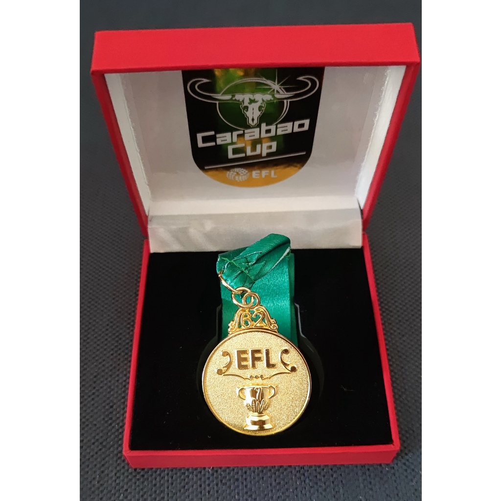 EFL Cup Carabao Cup Medal 2021/22 Winner Liverpool | Shopee Singapore