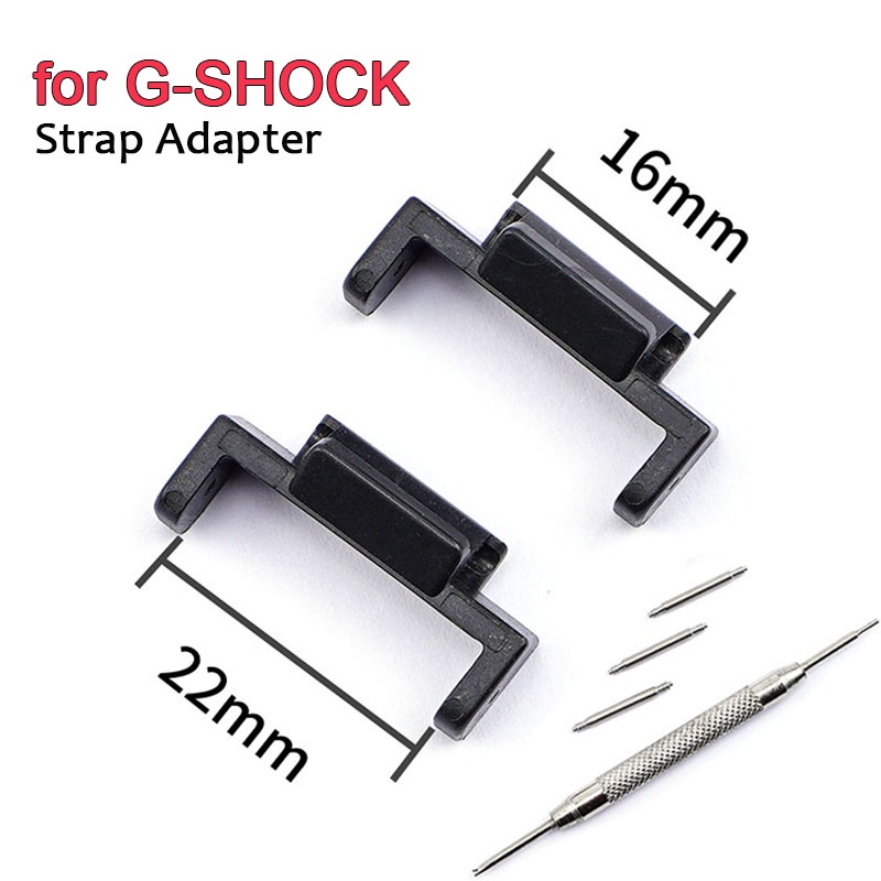 16mm Rubber Adapter for Casio G-Shock GA-110/100/120 GD-100/110/120 DW ...
