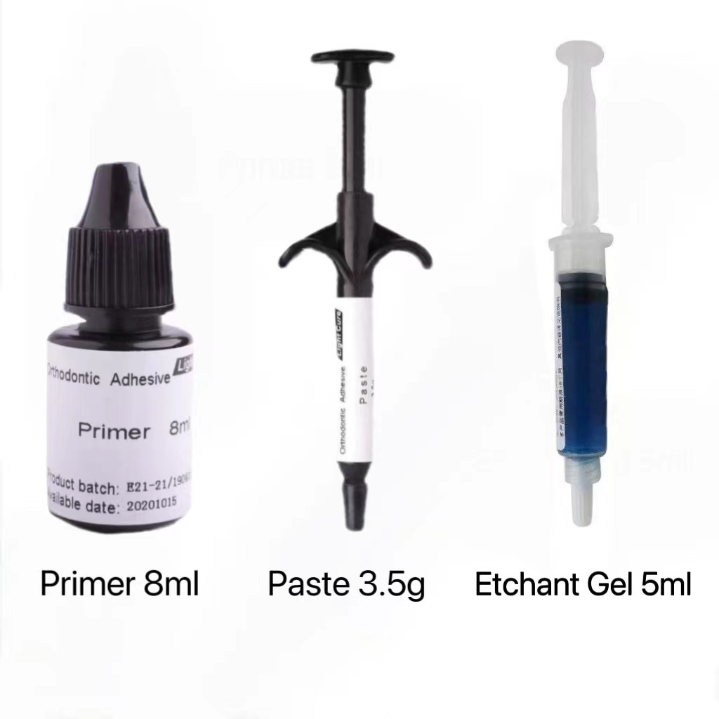 Dental Bonding Agent Acid Etching Gel Light Cure Adhesive Paste Dental ...