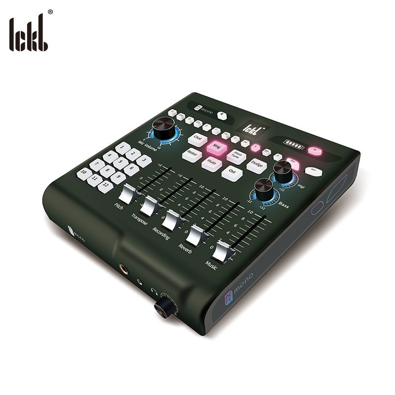 Ickb mono Professional Mobile Phone Sound Card Live Singing Song ...