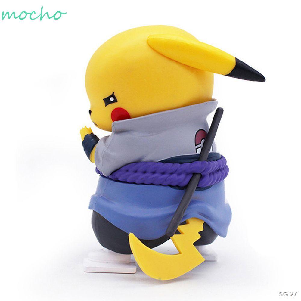MOCHO Cartoon Pokemon Sasuke Uchiha Pikachu Collection Model Pikachu ...
