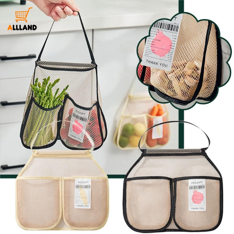 Reusable Kitchen Hanging Mesh Bag/ Fruit Vegetable Storage Net Bag for ...