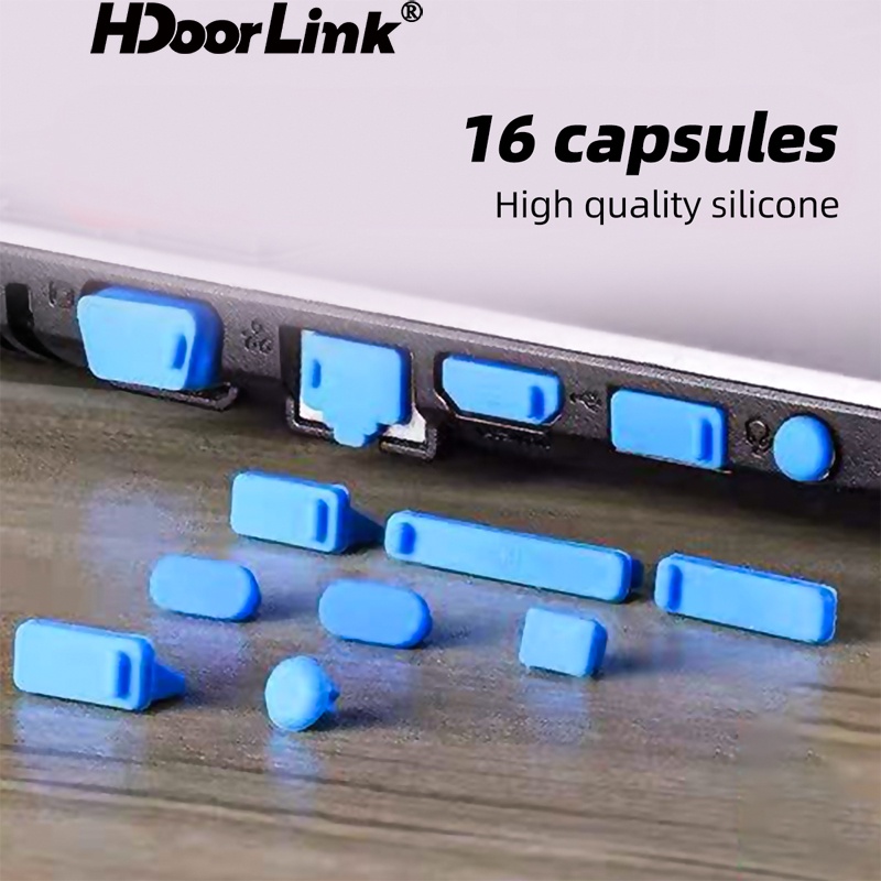 HdooLink 16PCS Anti-dust Plug General purpose Notebook Dustproof ...