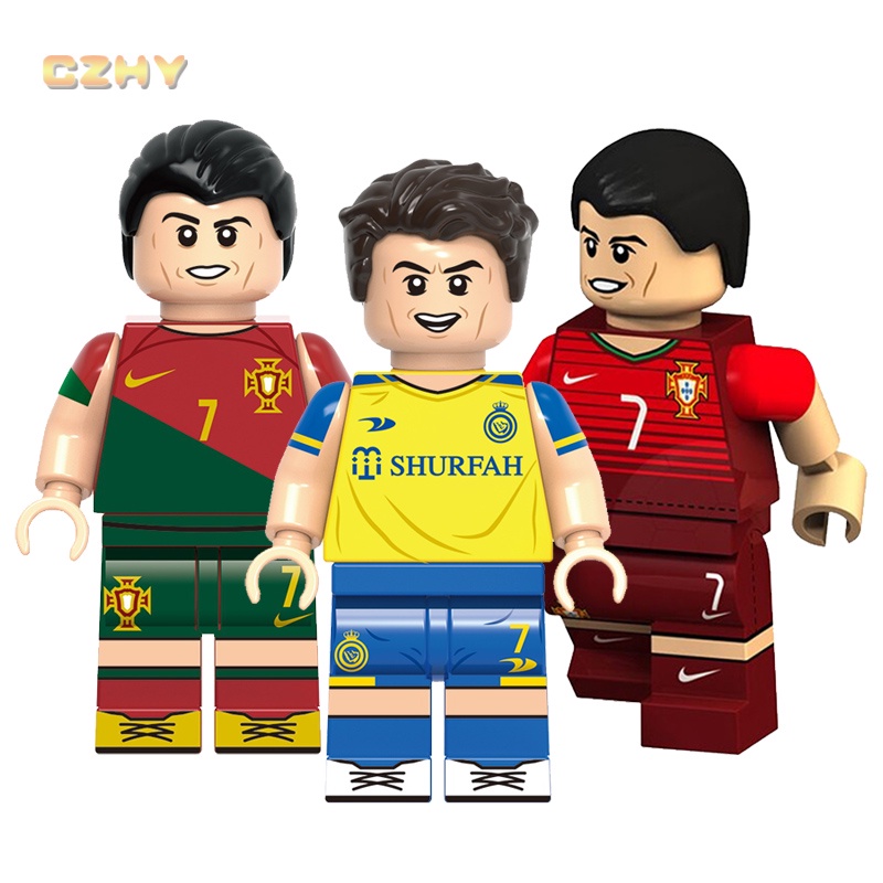 Cristiano Ronaldo Mini Building Block Figure for Children Toys Gift ...