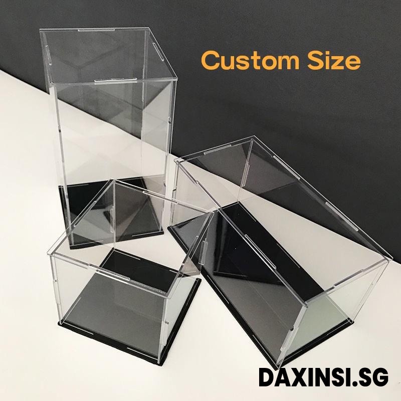 DAXINSI Multi sized Acrylic Display Box Lego Minifigure Display Case ...