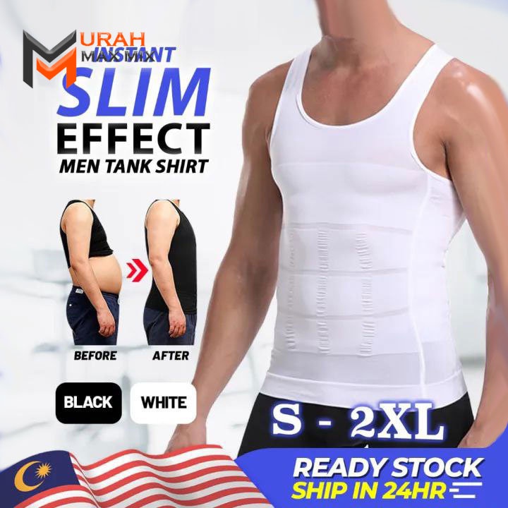 MMM_Men Slimming Singlet Man Singlet Body Shaper Slim Shapewear Singlet ...